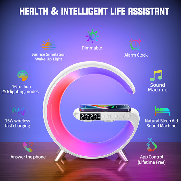 High Sound Quality G Speaker Lamp with Timer Setting and Options of ...